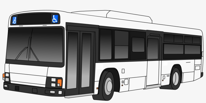 Draw Bus - Public Transportation Clip Art PNG Image | Transparent PNG ...
