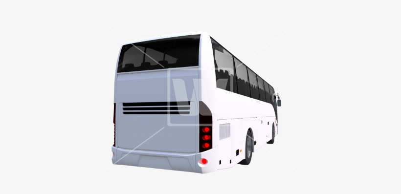 Download Bus Rear View Png - Bus Back Png | Transparent PNG Download ...