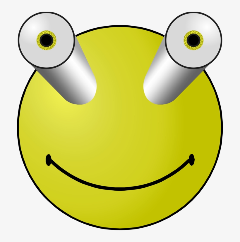 Emoticon Smiley Emoji Computer Icons Eye - Bug Eyed (color: Dark ...