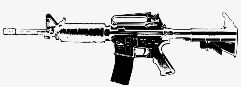 Weapon Firearm M - M16 Vector PNG Image | Transparent PNG Free Download ...