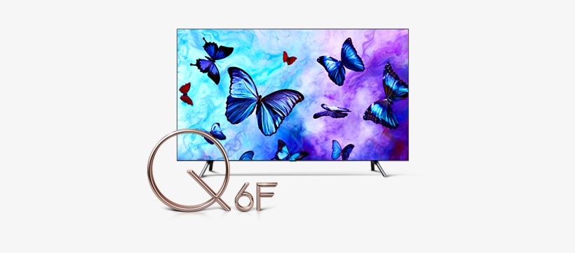 An Image Of Samsung 2018 New Qled Tv Q6f - Samsung Qled Tv Q6f PNG ...