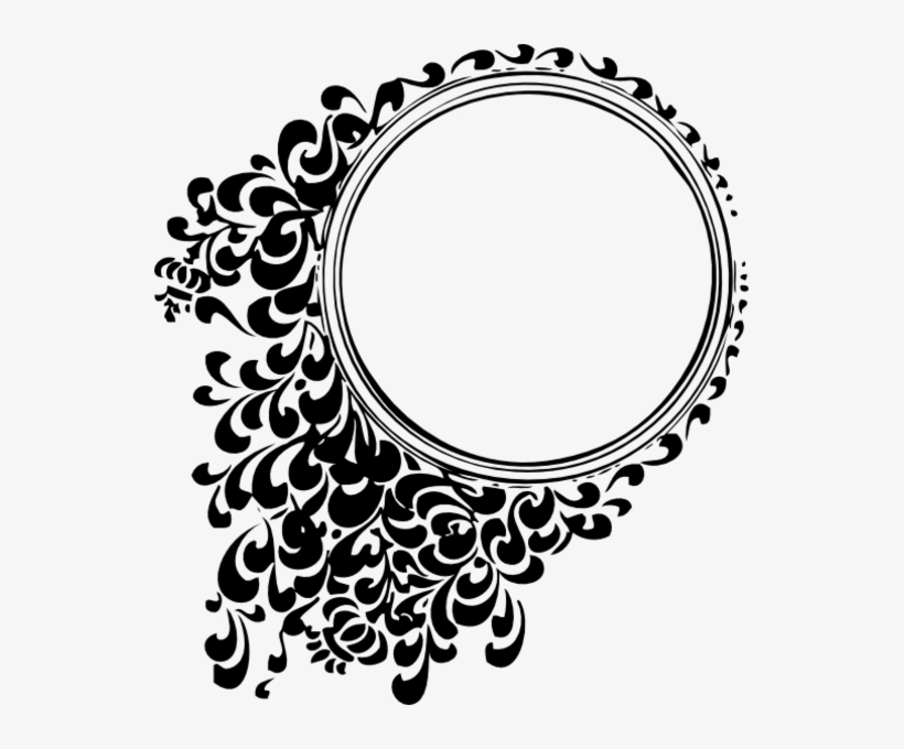 Filigree Circle Tattoo Design Photo - Circle With Design Png PNG Image ...
