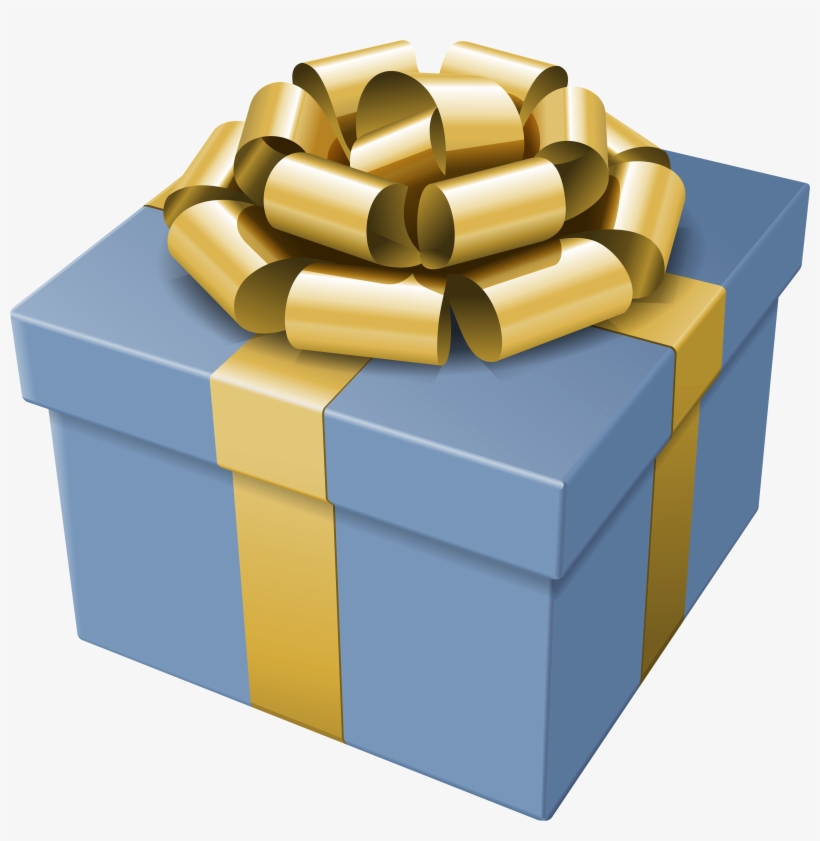 Download Blue Present Png Clip Art - Blue Present Png | Transparent PNG ...