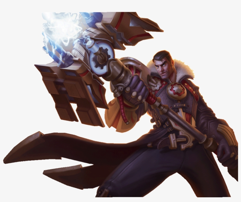 Placeholder - Jayce Lol Splash Art PNG Image | Transparent PNG Free ...