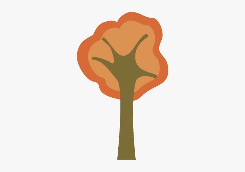 Thanksgiving Clipart Modern - Fall Tree Art Clipart PNG Image ...