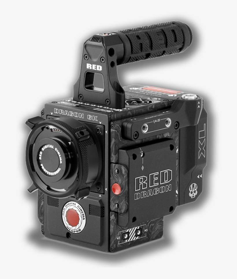 Camera Hire Red Weapon Carbon Fiber 6k Kit - 8k Resolution PNG Image ...
