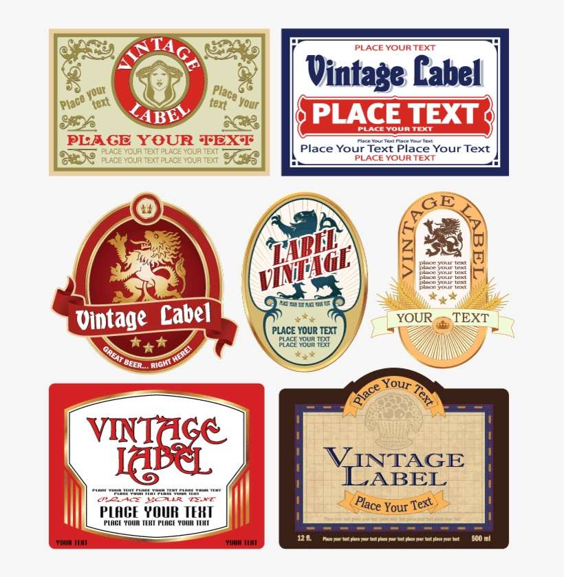 Vintage Labels PNG Image | Transparent PNG Free Download on SeekPNG