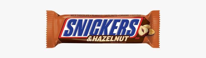 Download Snickers & Hazelnut Candy Bar - Snickers Hazelnut ...