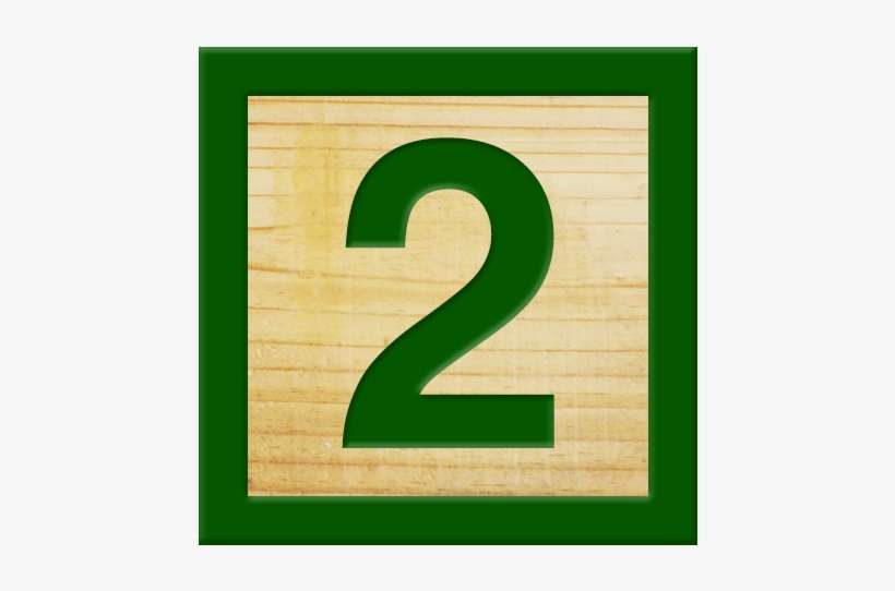 Download Building Block Two - Number | Transparent PNG Download | SeekPNG