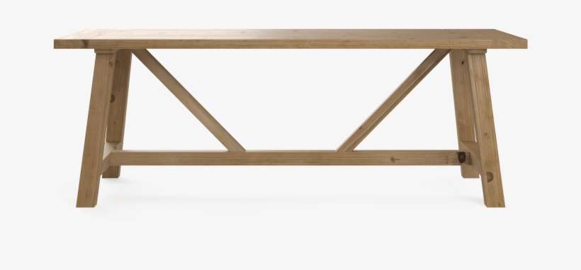 Trestle Dining Table And How To Place It - Table PNG Image ...
