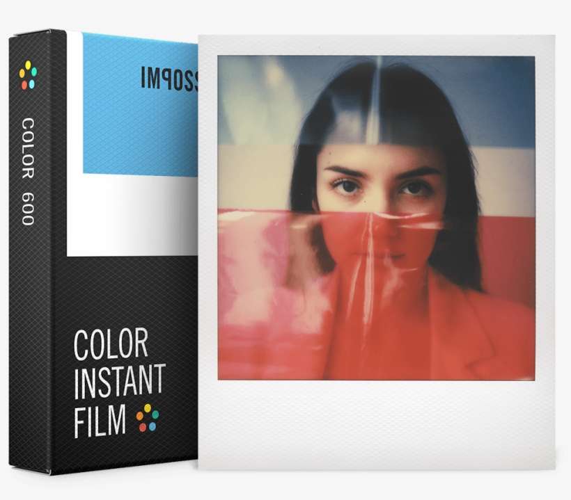 Impossible Project 600 White Frame Film - Impossible Sx 70 Film PNG ...