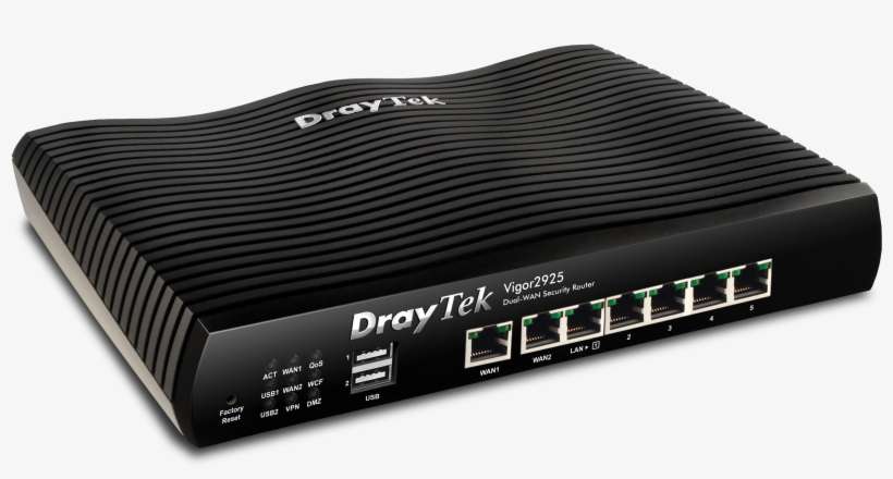 Download Draytek Vigor 2925 Router | Transparent PNG Download | SeekPNG
