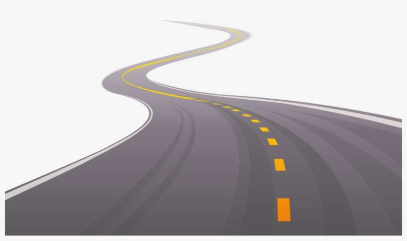 Curved Road PNG, Vector, PSD, And Clipart With Transparent Background ...