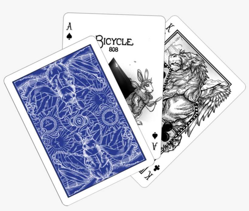 Download White Rabbit Playing Cards - Bicycle Cards The White Rabbit ...