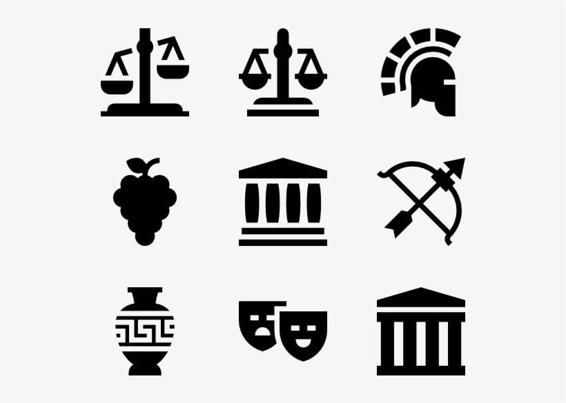 Download Ancient Greece - Service Icon Vector | Transparent PNG ...