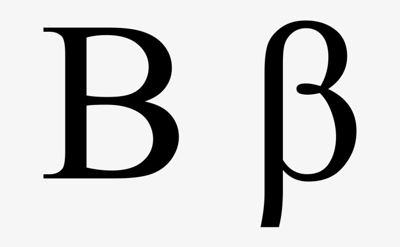 Greek Beta - Greek Letter Betta PNG Image | Transparent PNG Free ...