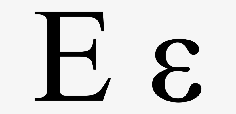 Download Greek Epsilon - Epsilon Png | Transparent PNG Download | SeekPNG