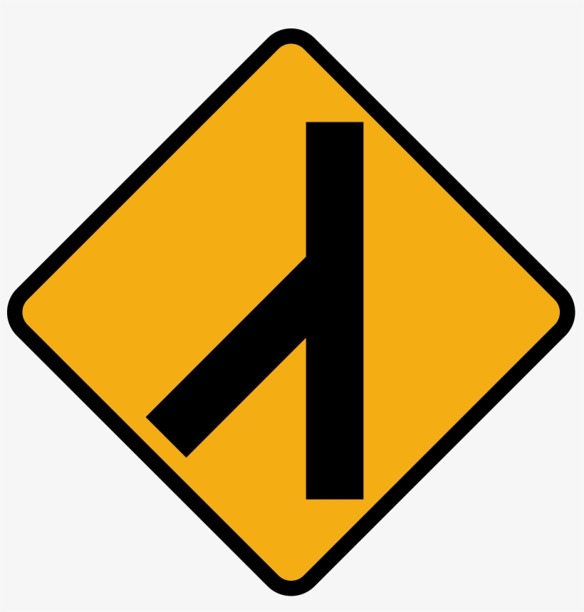 Open - Traffic Merging From Left PNG Image | Transparent PNG Free ...