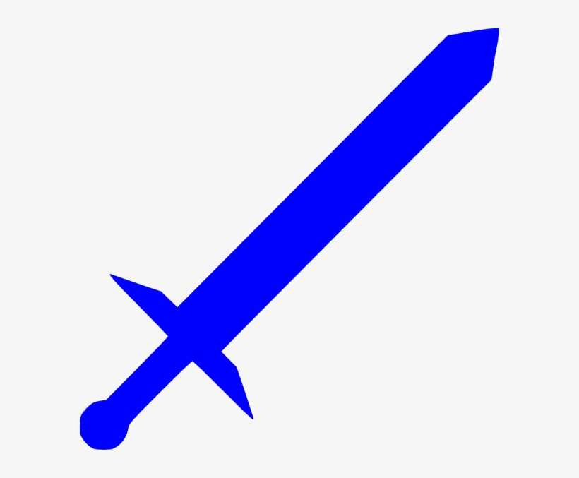 Sword Clipart Blue - Sword Clip Art Png PNG Image | Transparent PNG ...
