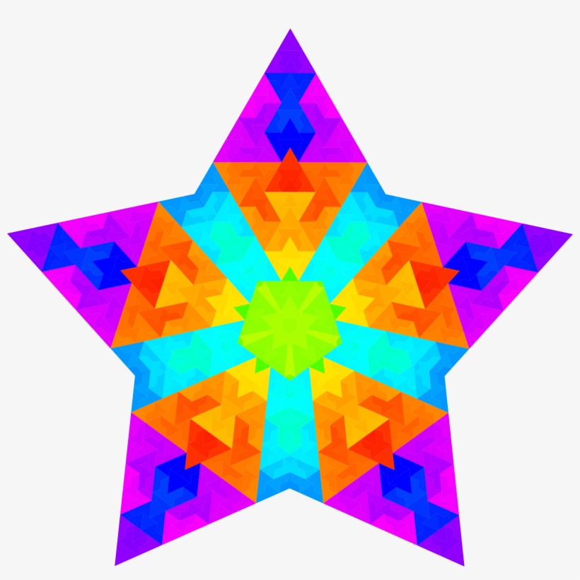 Big Image - Star Geometric Png PNG Image | Transparent PNG Free ...