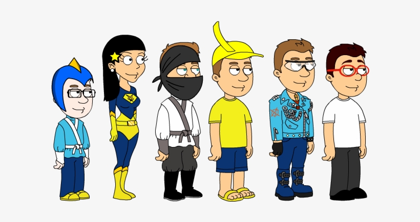 The D-vengers In Old Comedy World Forms - Vyond PNG Image | Transparent ...