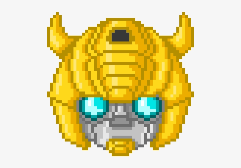 Bumblebee™ - Pixel Art Bumblebee PNG Image | Transparent PNG Free ...