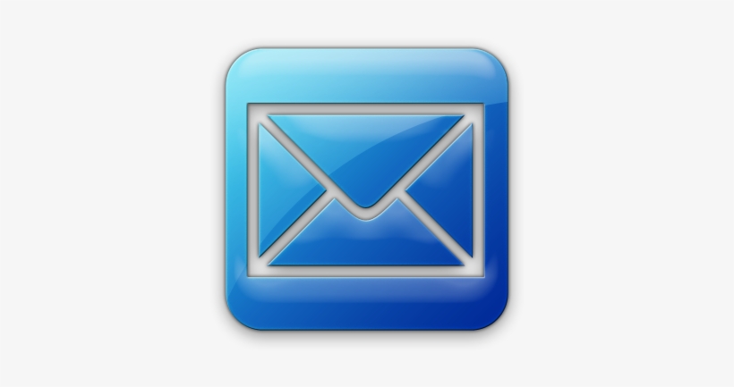 Email Icons Blue Square - Email Icon PNG Image | Transparent PNG Free Download on SeekPNG