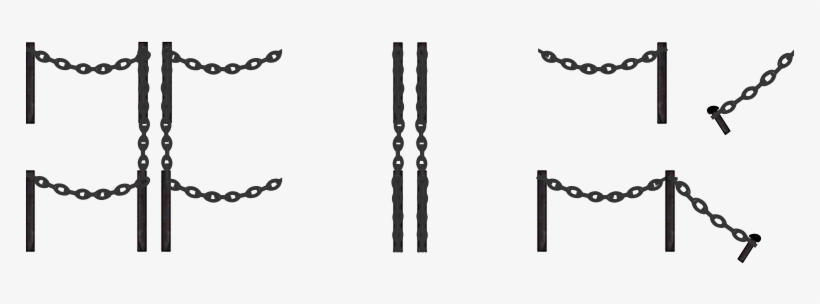 Chain Railing - Kingdom Hearts Rpg Sprite PNG Image | Transparent PNG ...