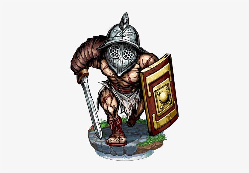 Gladiator Murmillo Figure - Murmillo Gladiator Png PNG Image ...