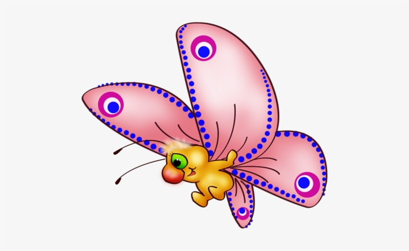 Download Butterflies Set3 72 - Butterfly Clipart Cartoon Transparent ...