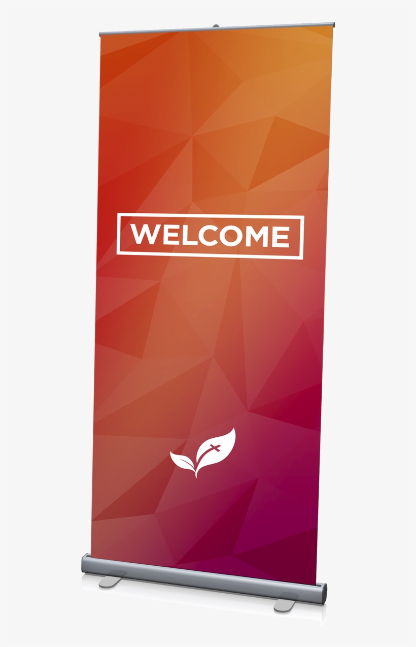 Download Welcome Banner Red 3'x6 - Web Banner | Transparent PNG ...