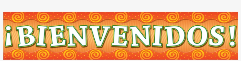 Download Tcr4857 Welcome Banner Image - Welcome Spanish | Transparent ...