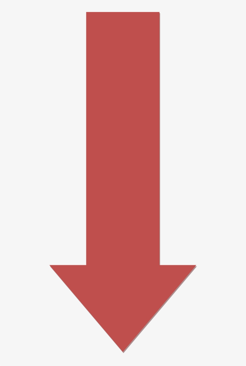 Red Downwards Arrow - Downwards Red Arrow PNG Image | Transparent PNG ...