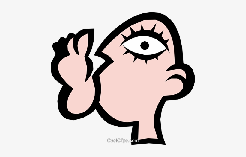 Weird Face Royalty Free Vector Clip Art Illustration - Clip Art PNG ...
