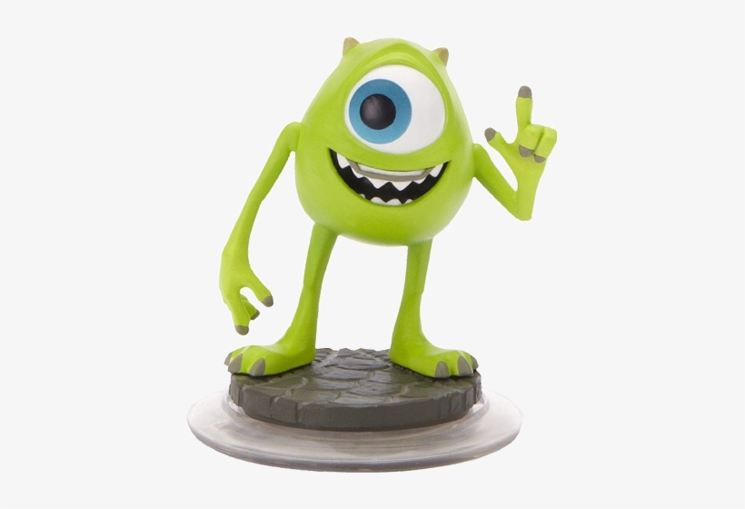 Disney Infinity Figure Mike Wazowski PNG Image | Transparent PNG Free ...