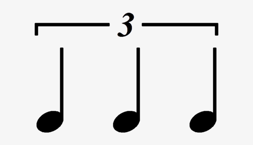 Download Quarter Note Triplet - Triplet Note | Transparent PNG Download ...