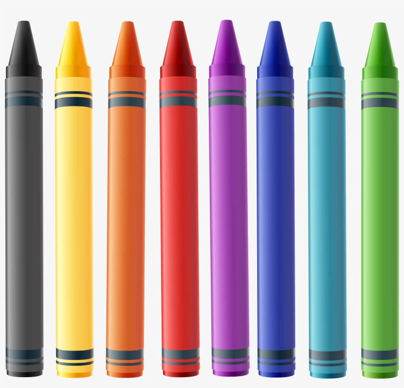 Colorful Crayons Png Clip Art Image Gallery PNG Image | Transparent PNG ...