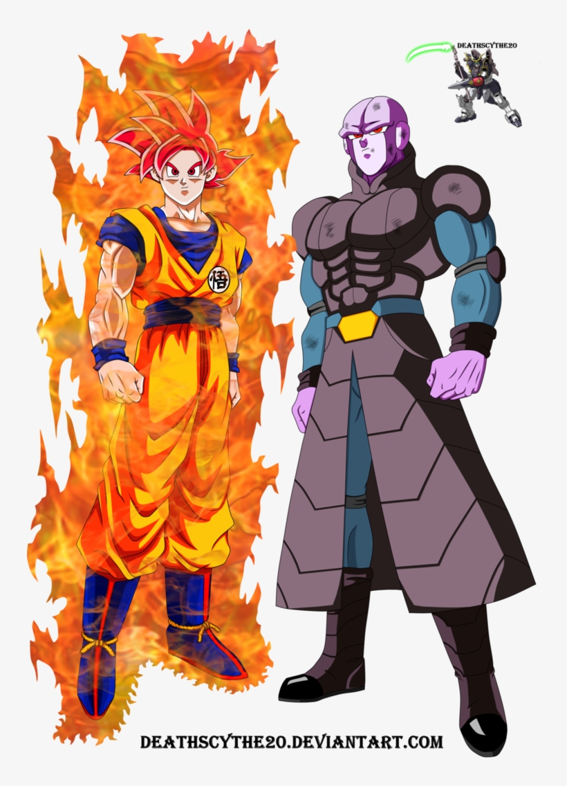 Goku Super Saiyajin God And Hit The Legendary Assa - Hit Db Super Png ...