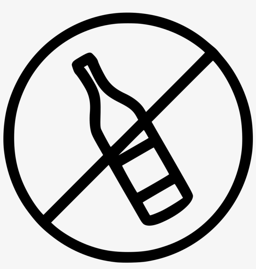 No Drinking Forbidden Comments - Do Not Call Icon PNG Image ...