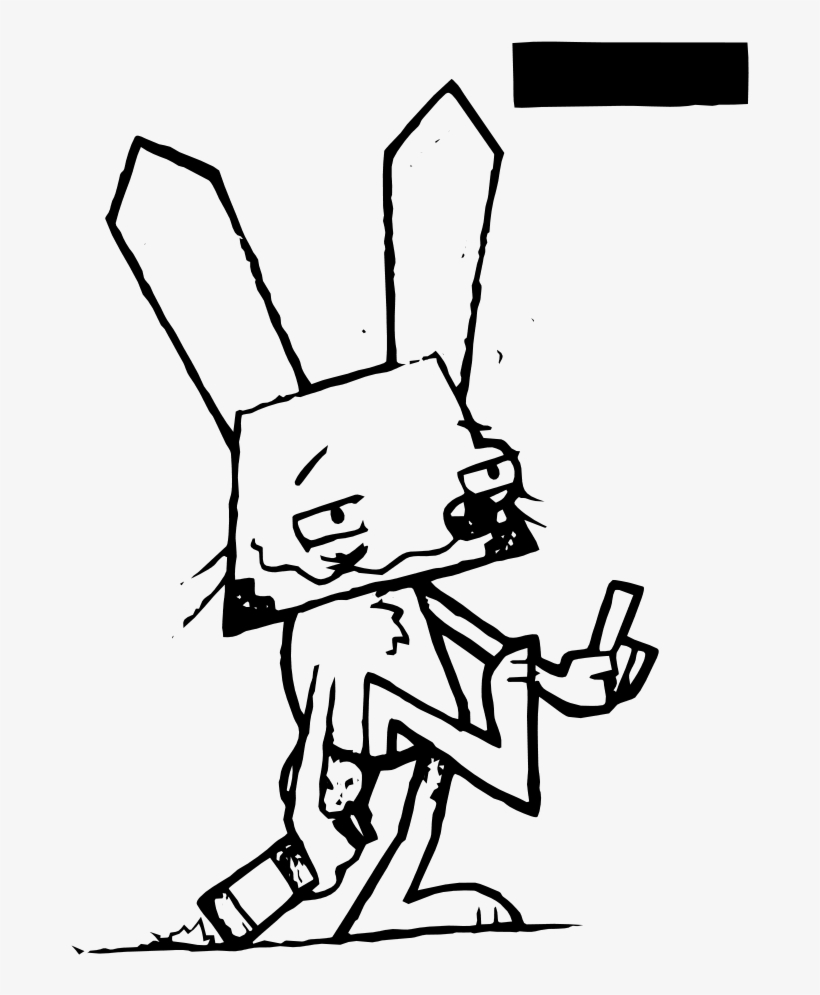Drunkrabbit Toonboom - Drunk Rabbit Drawing PNG Image | Transparent PNG ...