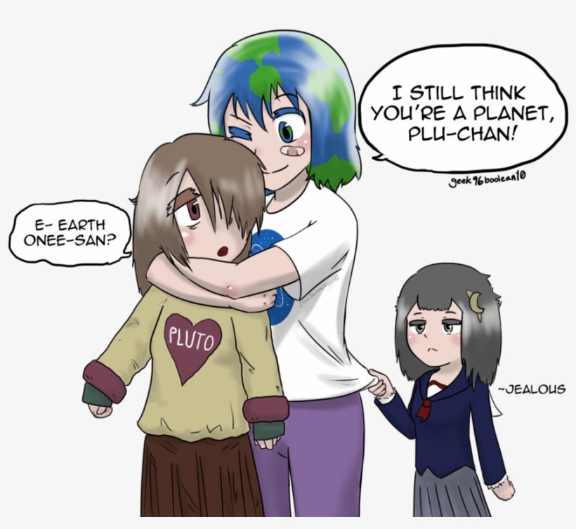Download Earth-chan X Pluto - Earth Chan And Pluto Chan | Transparent PNG Download | SeekPNG