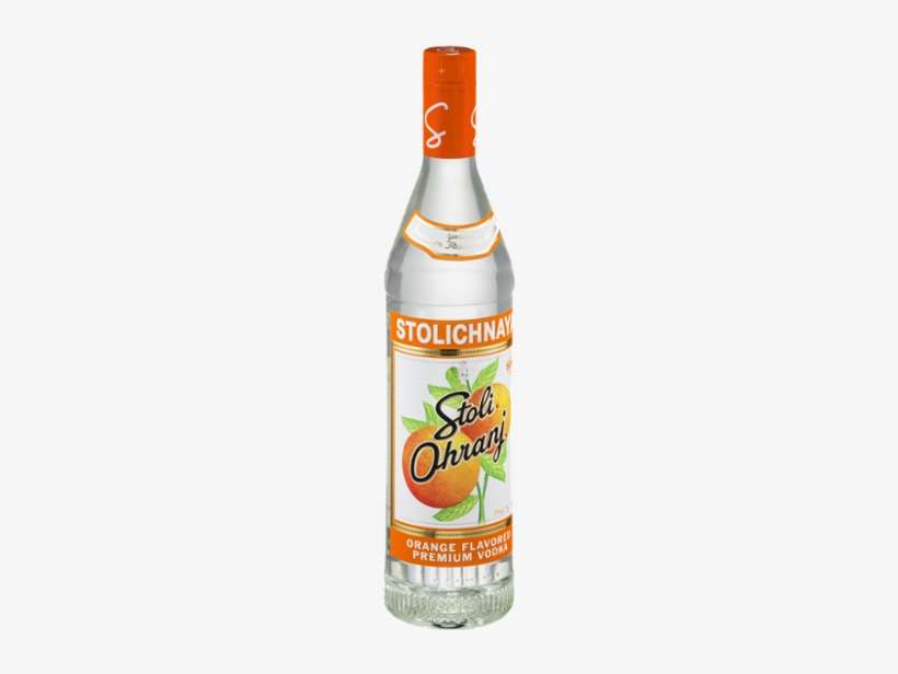 Stolichnaya Stoli Ohranj Vodka - 750 Ml Bottle PNG Image | Transparent ...