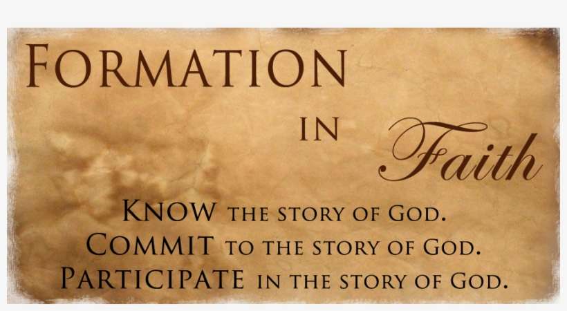 Formation In Faith Png - Vinyl Lettering Wall Sayings Family Like ...