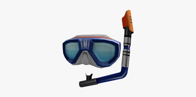 Download Snorkel And Goggles - Roblox Snorkel | Transparent PNG ...