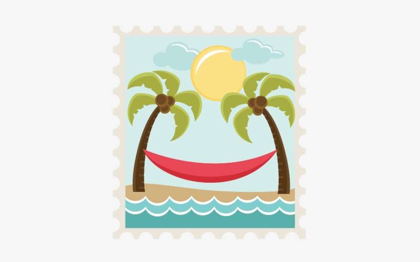 Download Beach Scene Stamp Svg Files For Scrapbooking Palm Tree - Miss ...