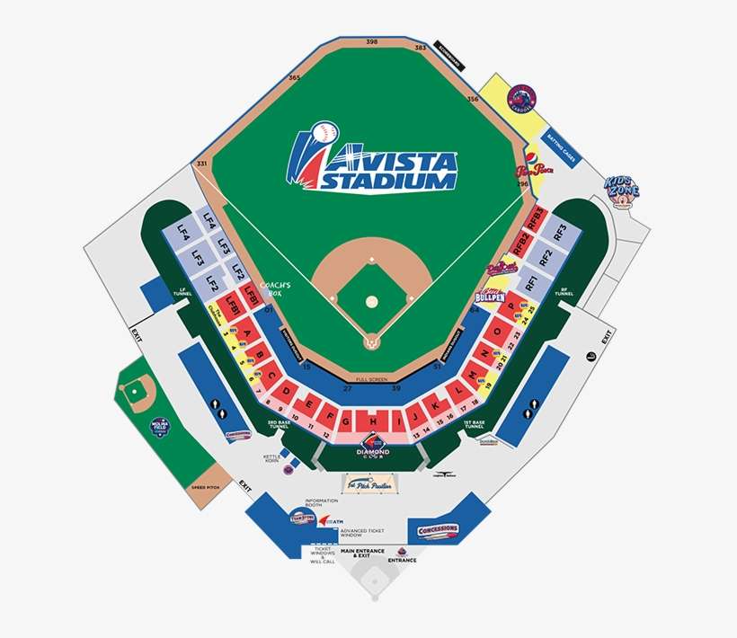 Avista Stadium Map - Avista PNG Image | Transparent PNG Free Download ...