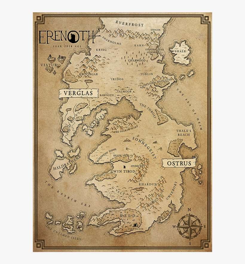 Download Fantasy Map Border | Transparent PNG Download | SeekPNG