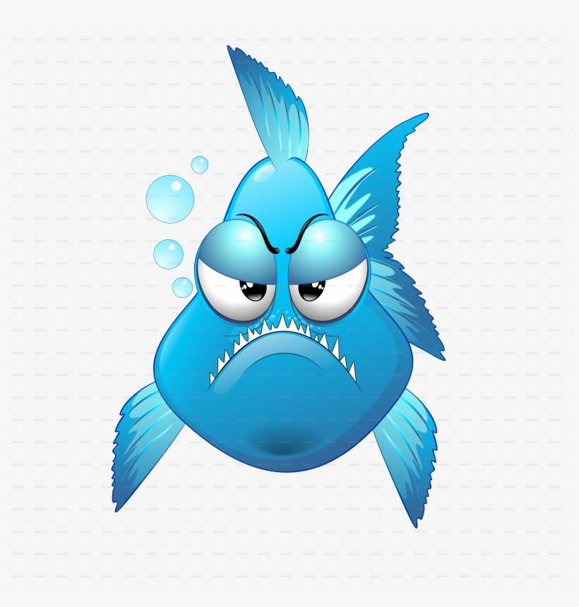 Download Grumpy Fish Cartoon Front Jpg 2000 - Fish Cartoon Front Png ...