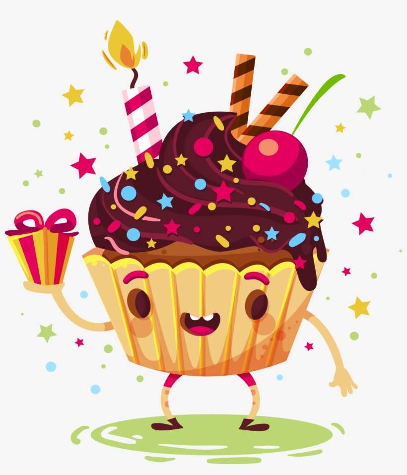 Cupcake Chocolate Cake Torta Euclidean Vector - Torta Png PNG Image ...