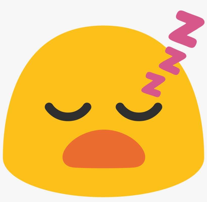 Download File - Emoji U1f634 - Svg - Sleeping Face | Transparent PNG ...